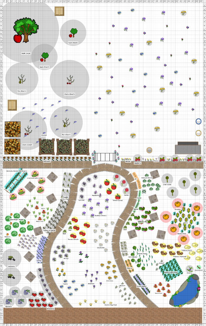 Garden Plan - 2022: Janine's Garden