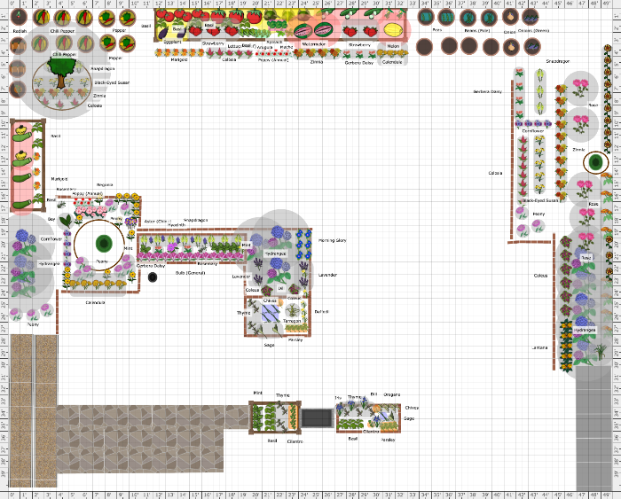 Garden Plan - 2023: Atlanta - Boulevard Place