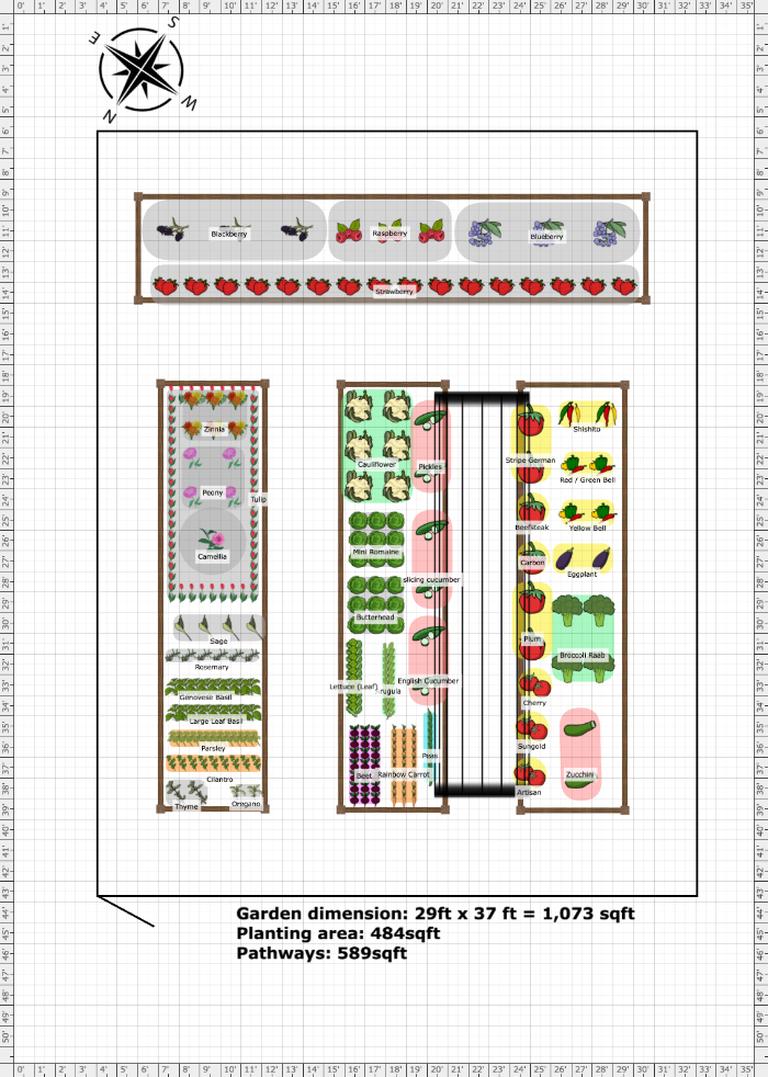 Garden Plan - 2023: tami Blumenthal