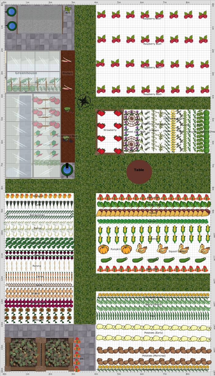 Garden Plan - 2013: Allotment