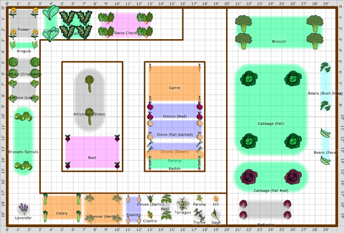 Garden Plan - 2015: LBCGA Plot 2