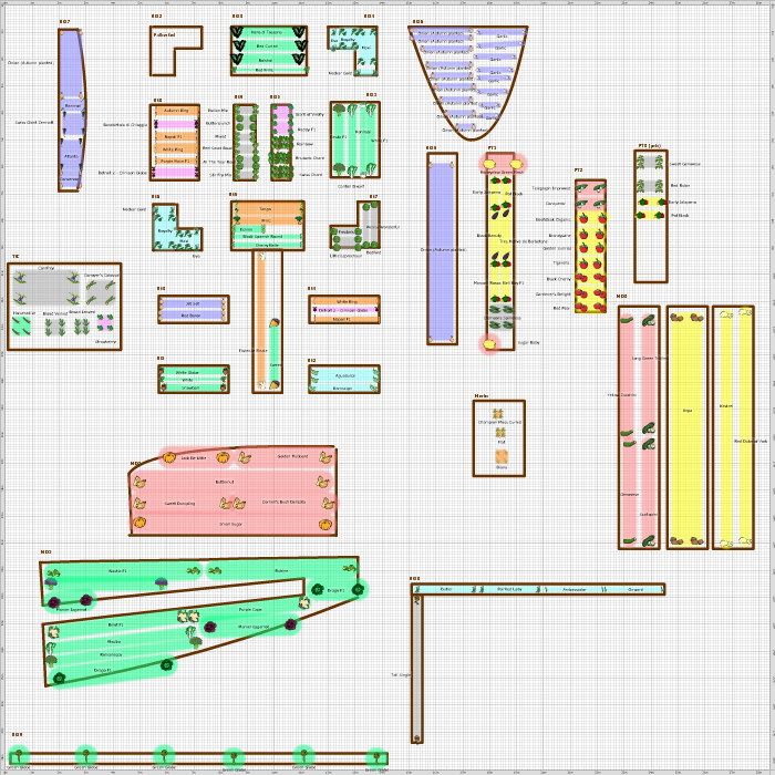 Garden Plan - 2015: Eco-Hub Grow Plan - Summer