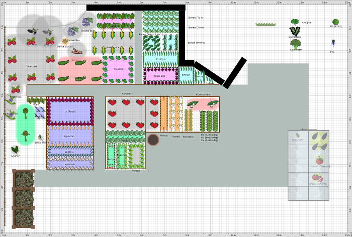 Garden Plan - 2016: Moestuin