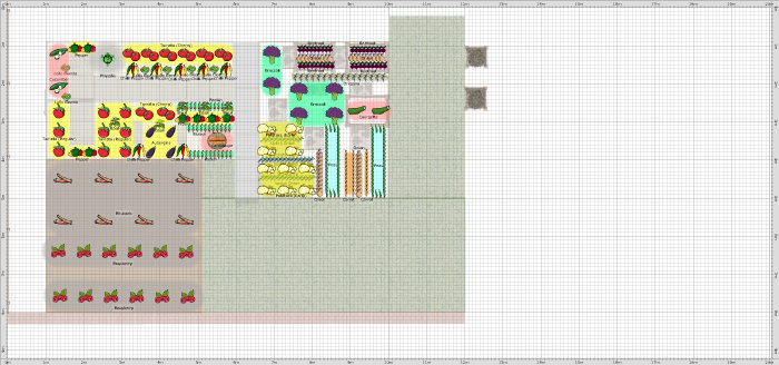 Garden Plan - 2017: Backyard