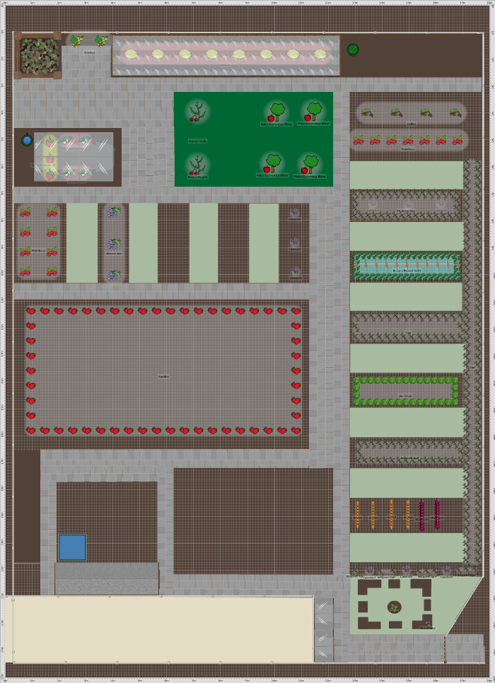 Garden Plan - 2017: moestuin
