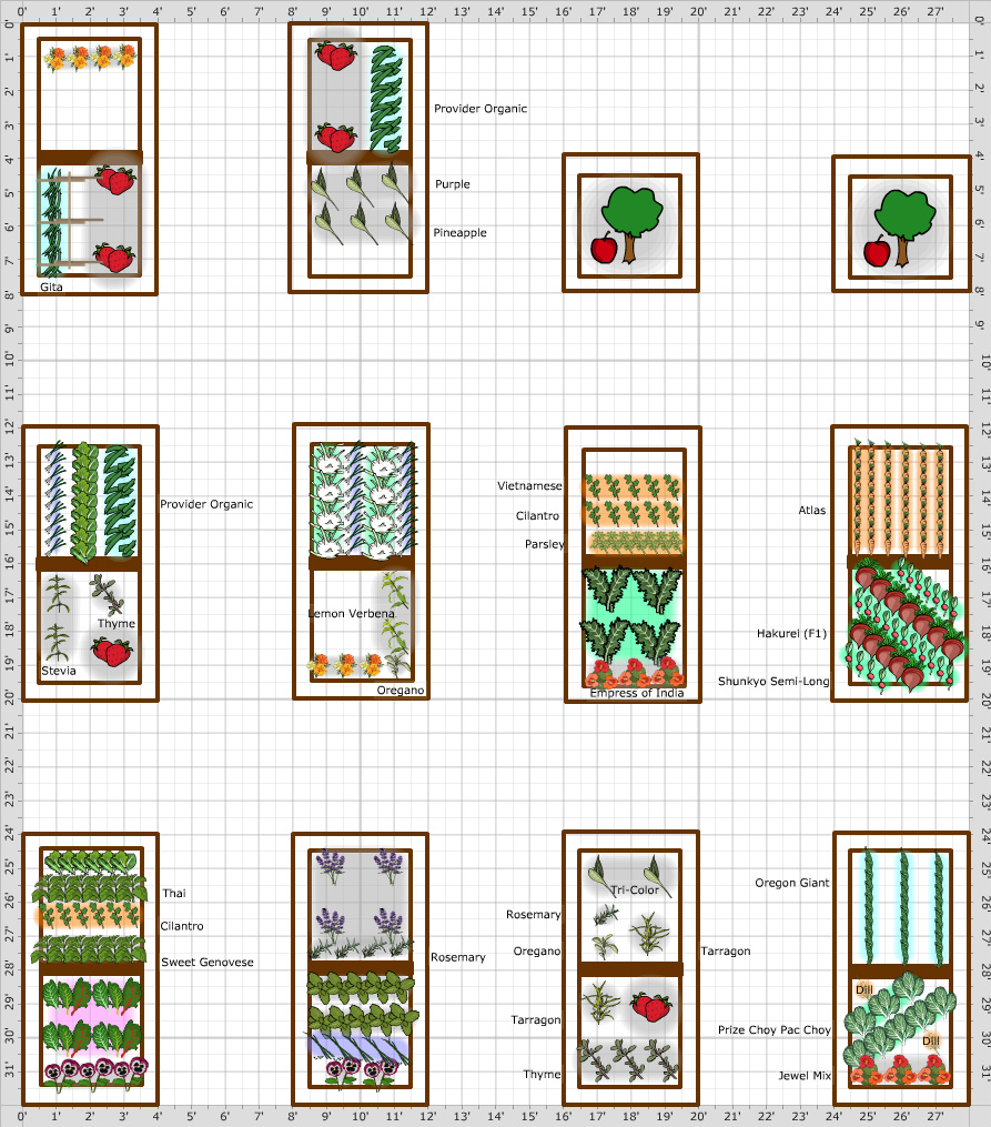 Garden Plan - 2019: One Flushing