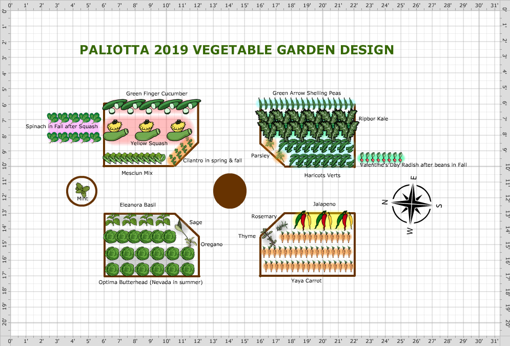 Garden Plan - 2019: Paliotta