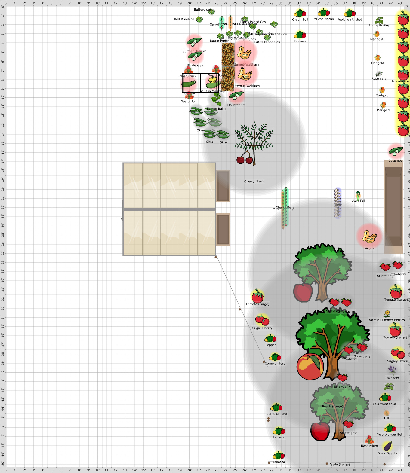 Garden Plan - 2019: Darcy