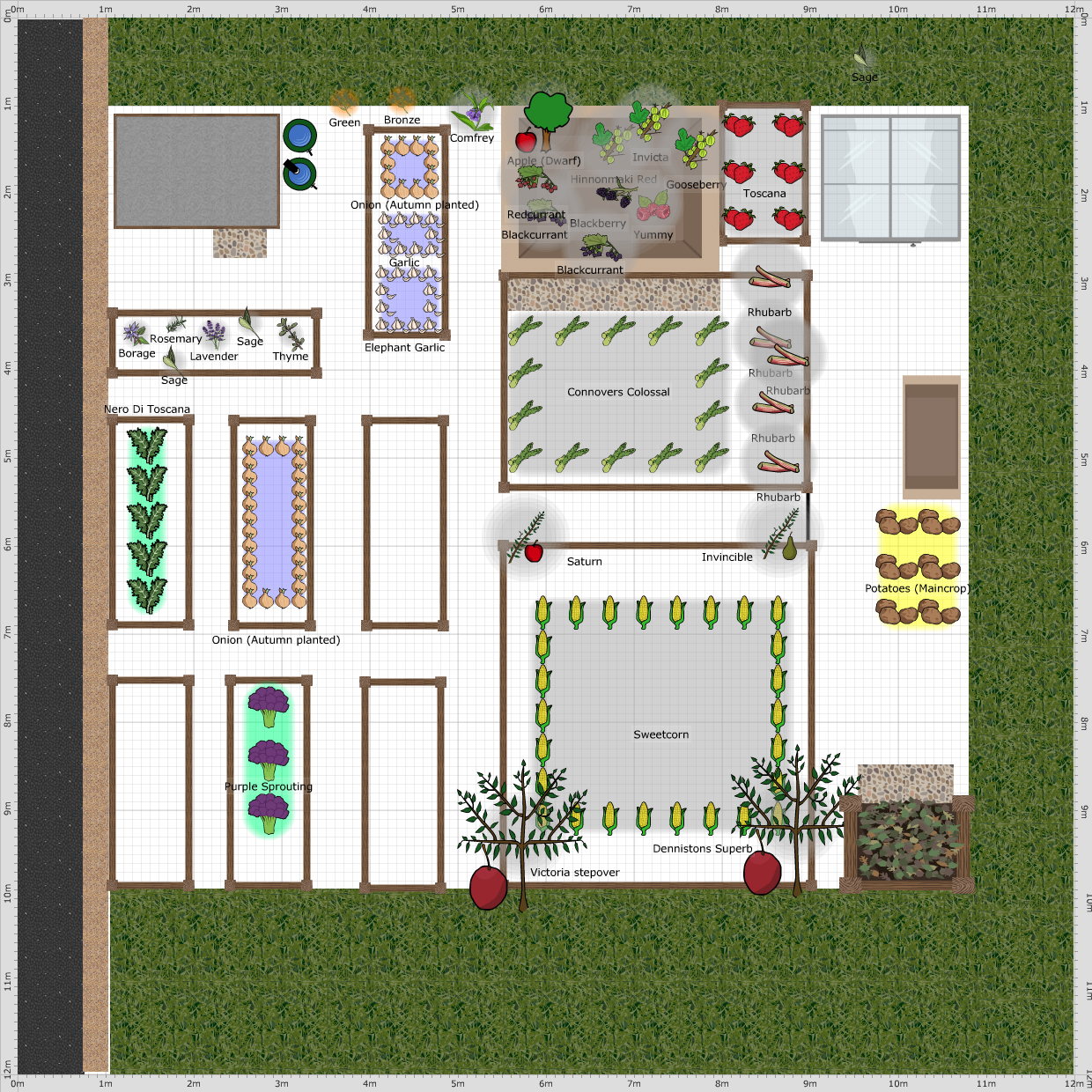 Garden Plan - 2020: 71a