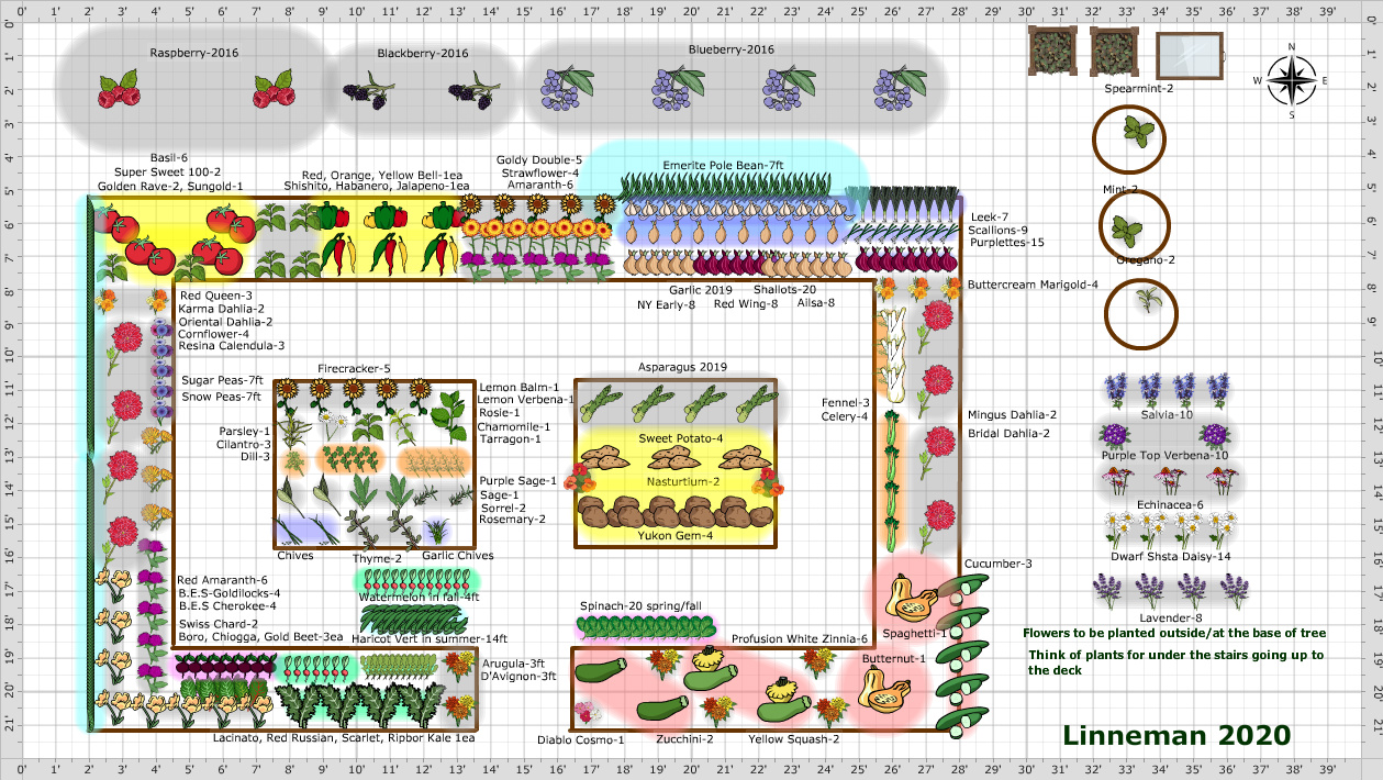 Garden Plan - 2020: Linnemann