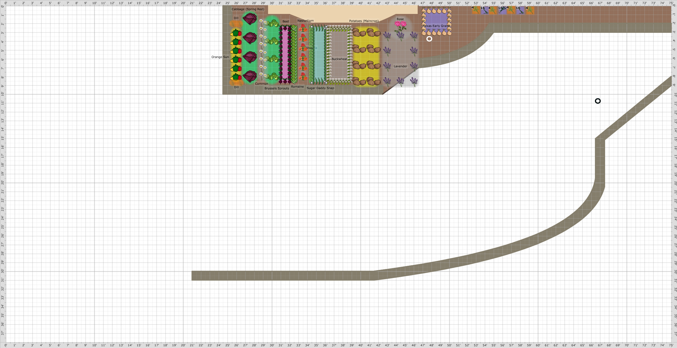 Garden Plan - 2020: Yard-Full