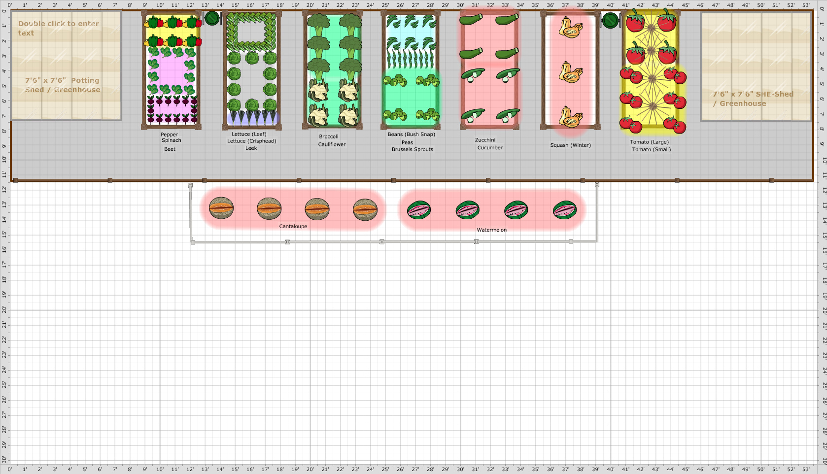 Garden Plan - 2020: JZ Monkton Farm