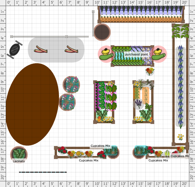 Garden Plan - 2022: My Adjusted Garden