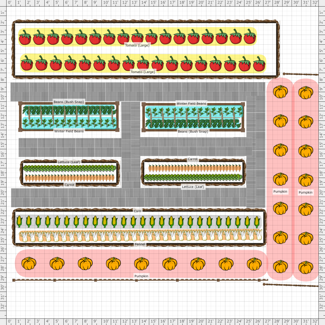 Garden Plan - 2022: Cassidy GH Garden