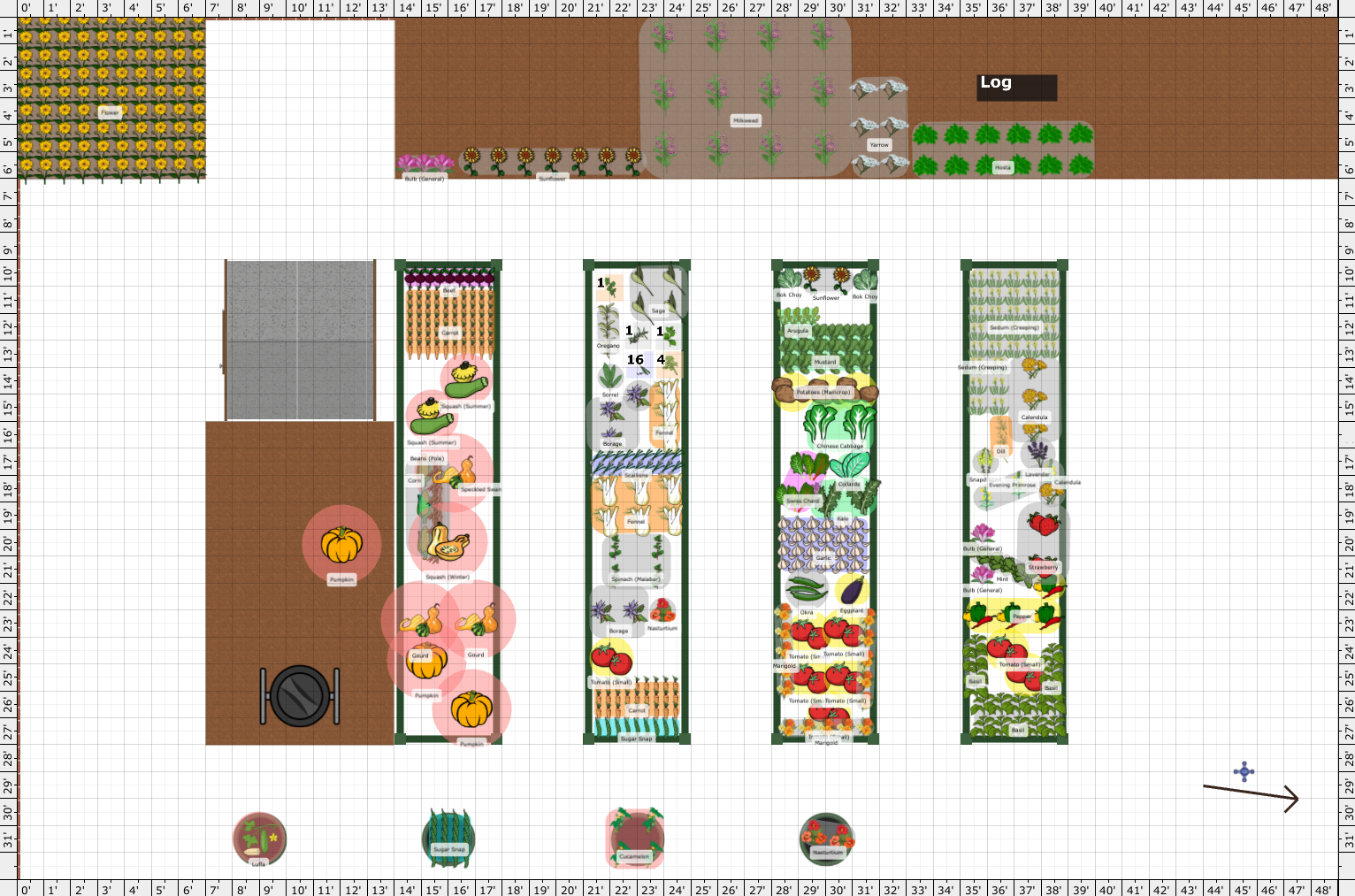Garden Plan - 2020: King Open