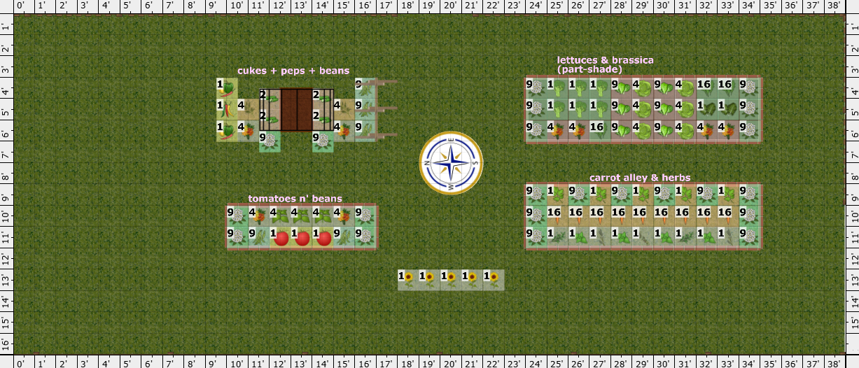 Garden Plan - 2025: colt & clover