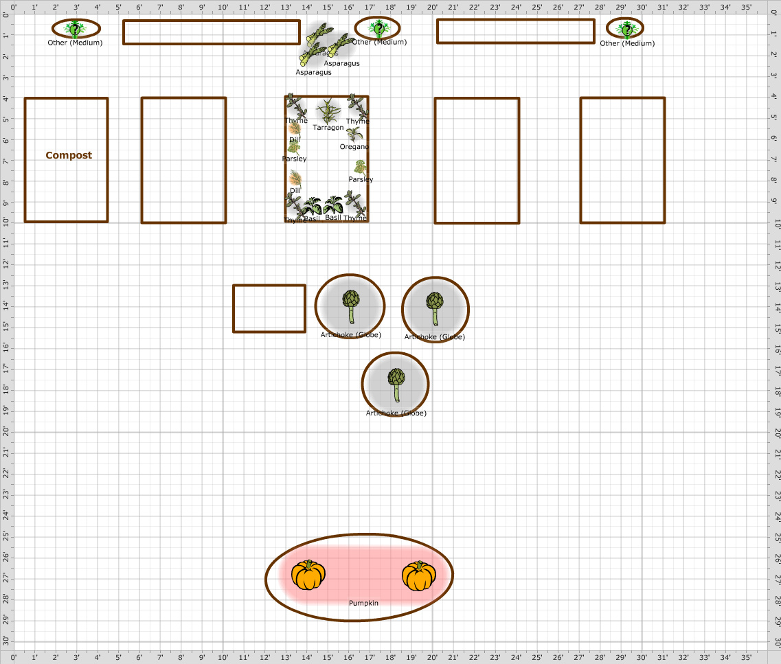 Garden Plan - 2011: Kent and Angela's Garden