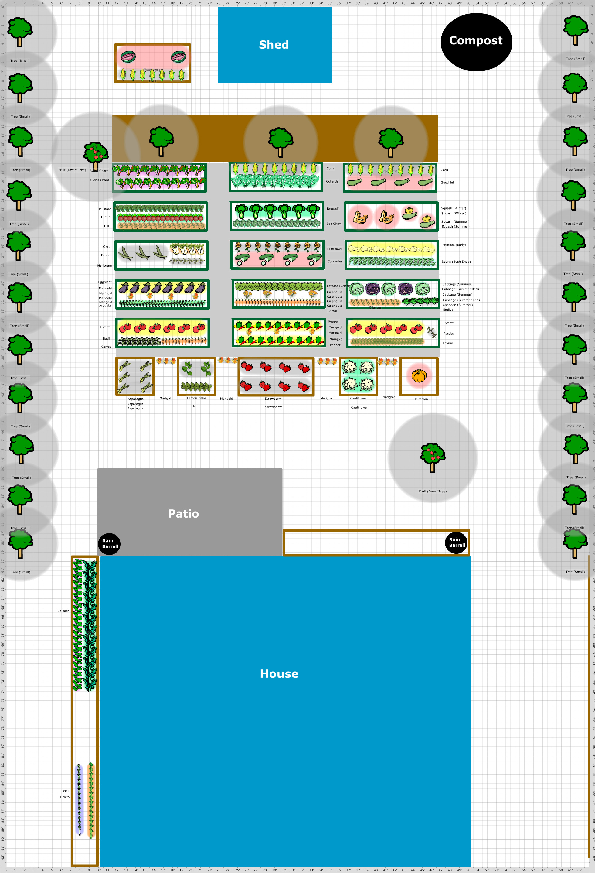 Garden Plan - 2013: Spring