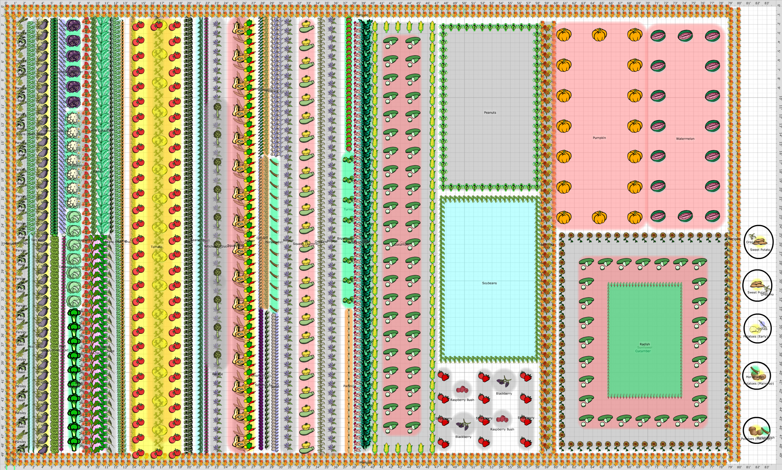 Garden Plan - 2012: Maurie & Melissa's Garden