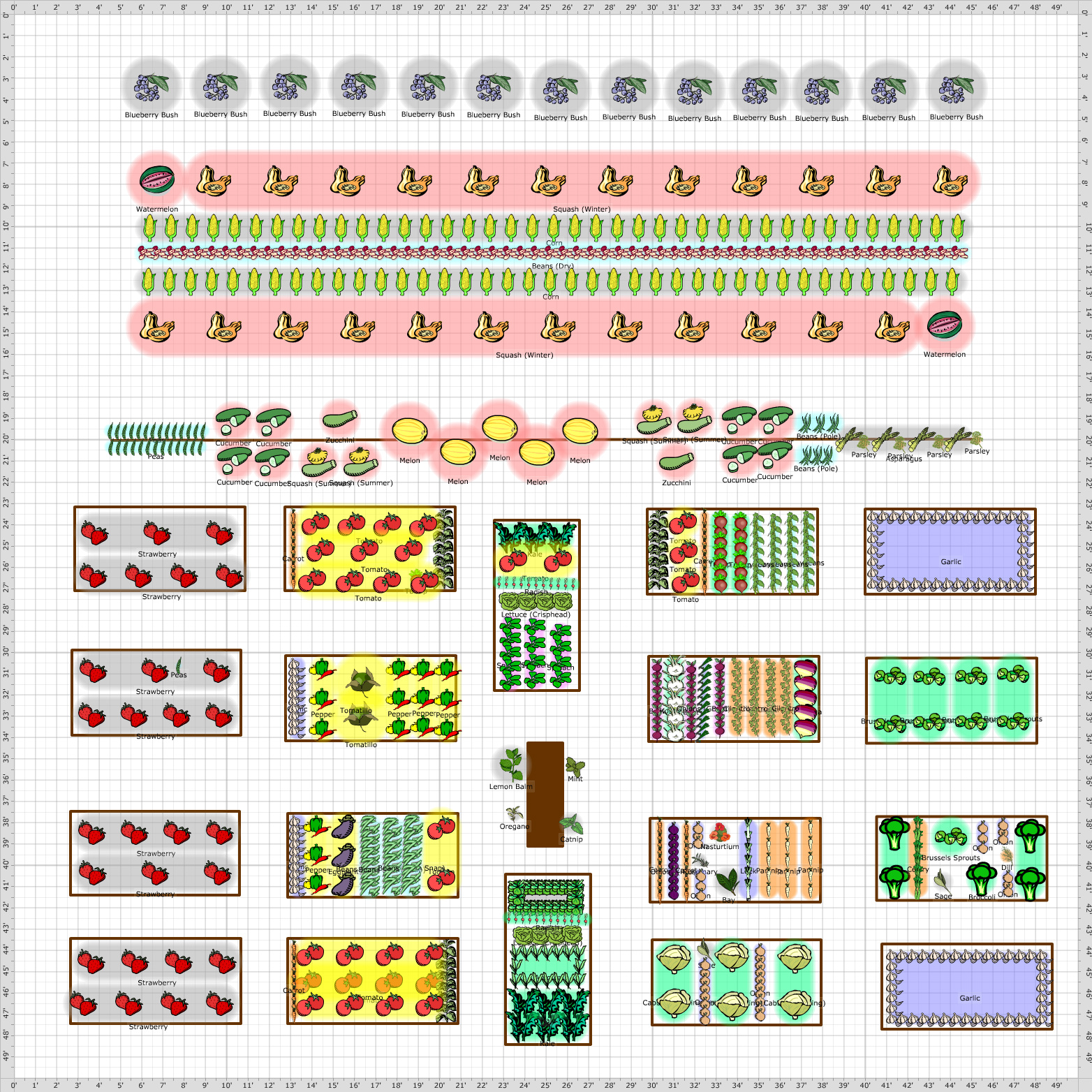 Garden Plan - 2012: Nammah's Garden