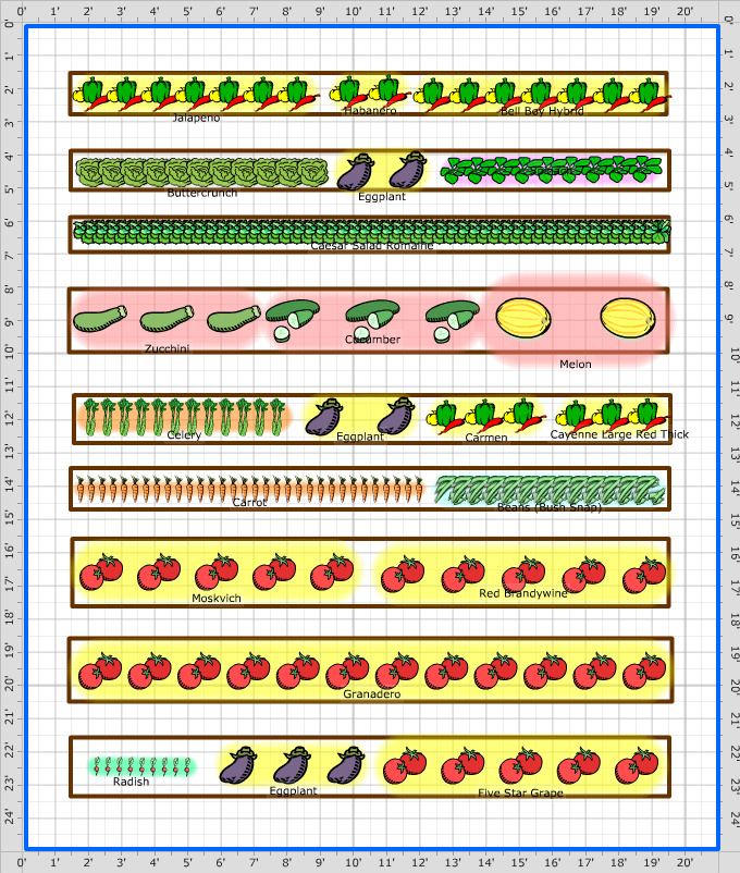 Garden Plan - 2012: Main Vegetable Garden