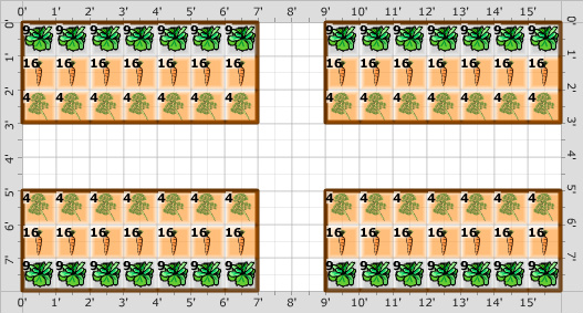 Garden Plan - 2012: First Grade Full Garden