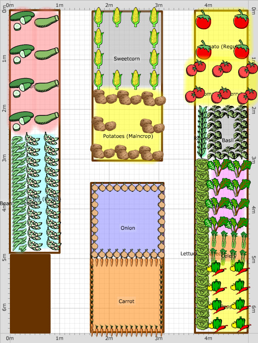 Garden Plan - 2011: option2
