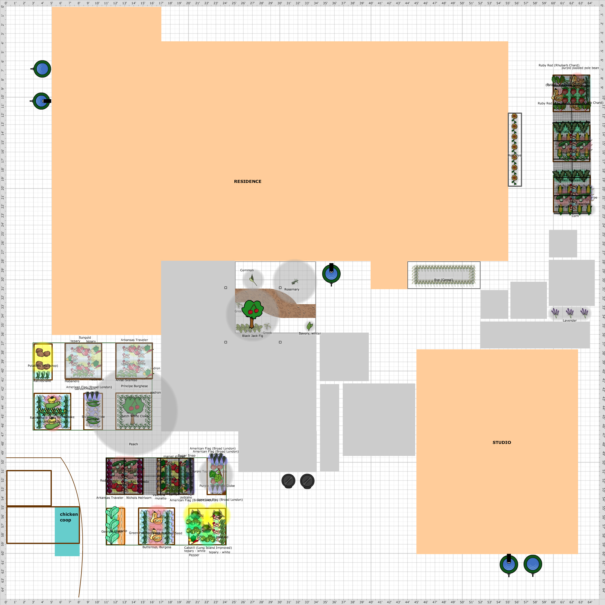 Garden Plan - Less is more