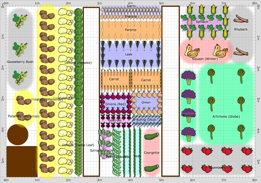 Garden Plan - 2013: Allotment BH 2013-2