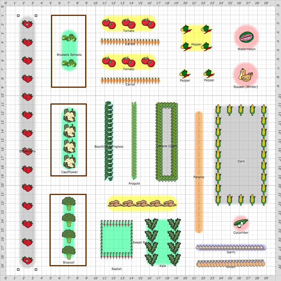 Garden Plan - 2013: Bill&Gina's Dream