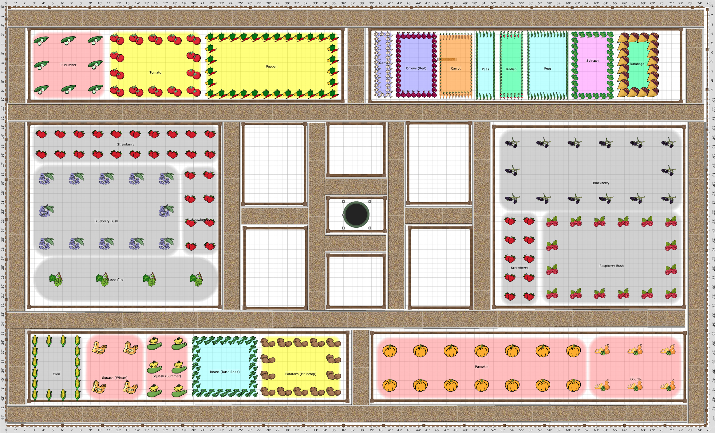 Garden Plan - 2013: Front garden