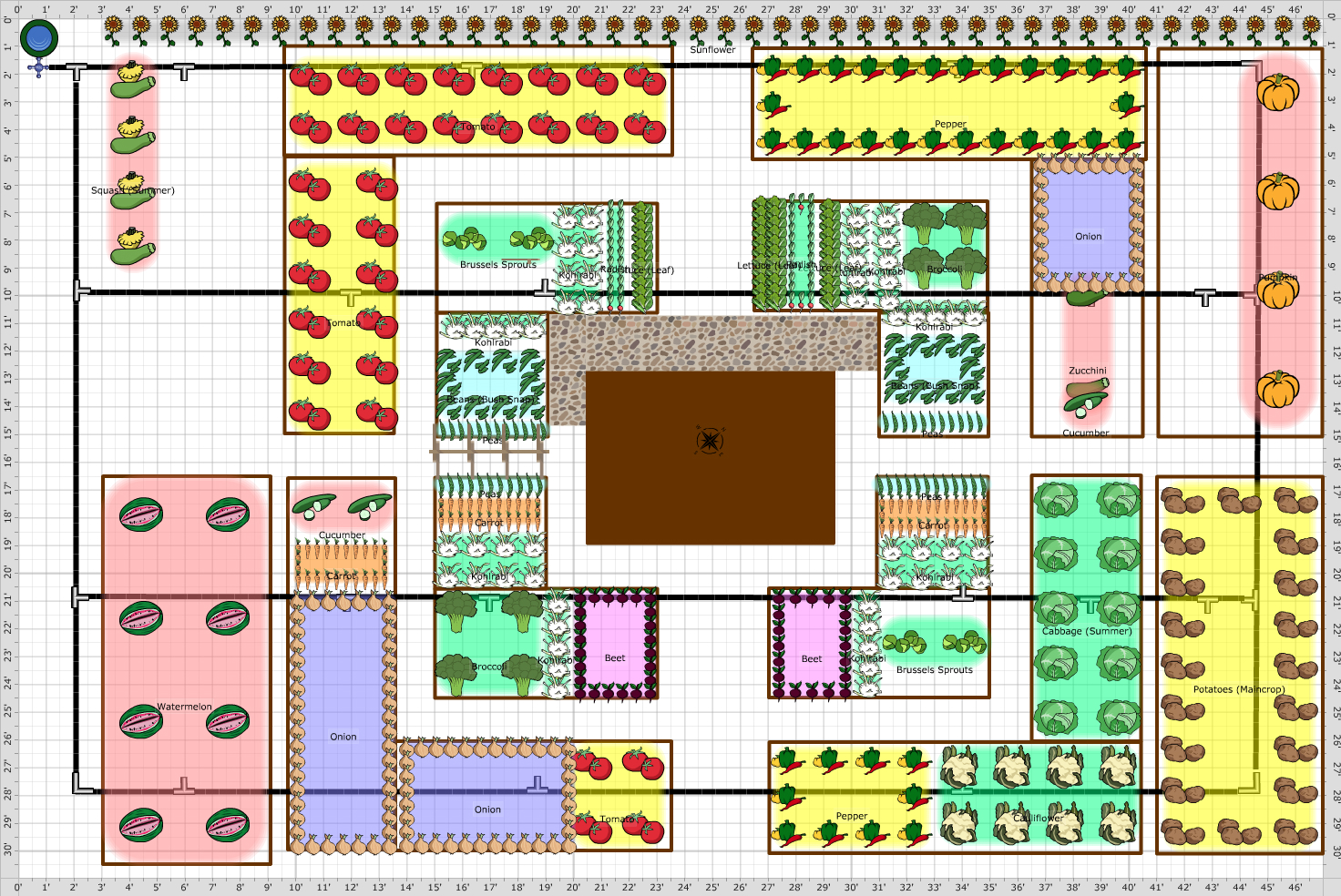 Garden Plan - 2013: Buco's 1509 Spring FFP