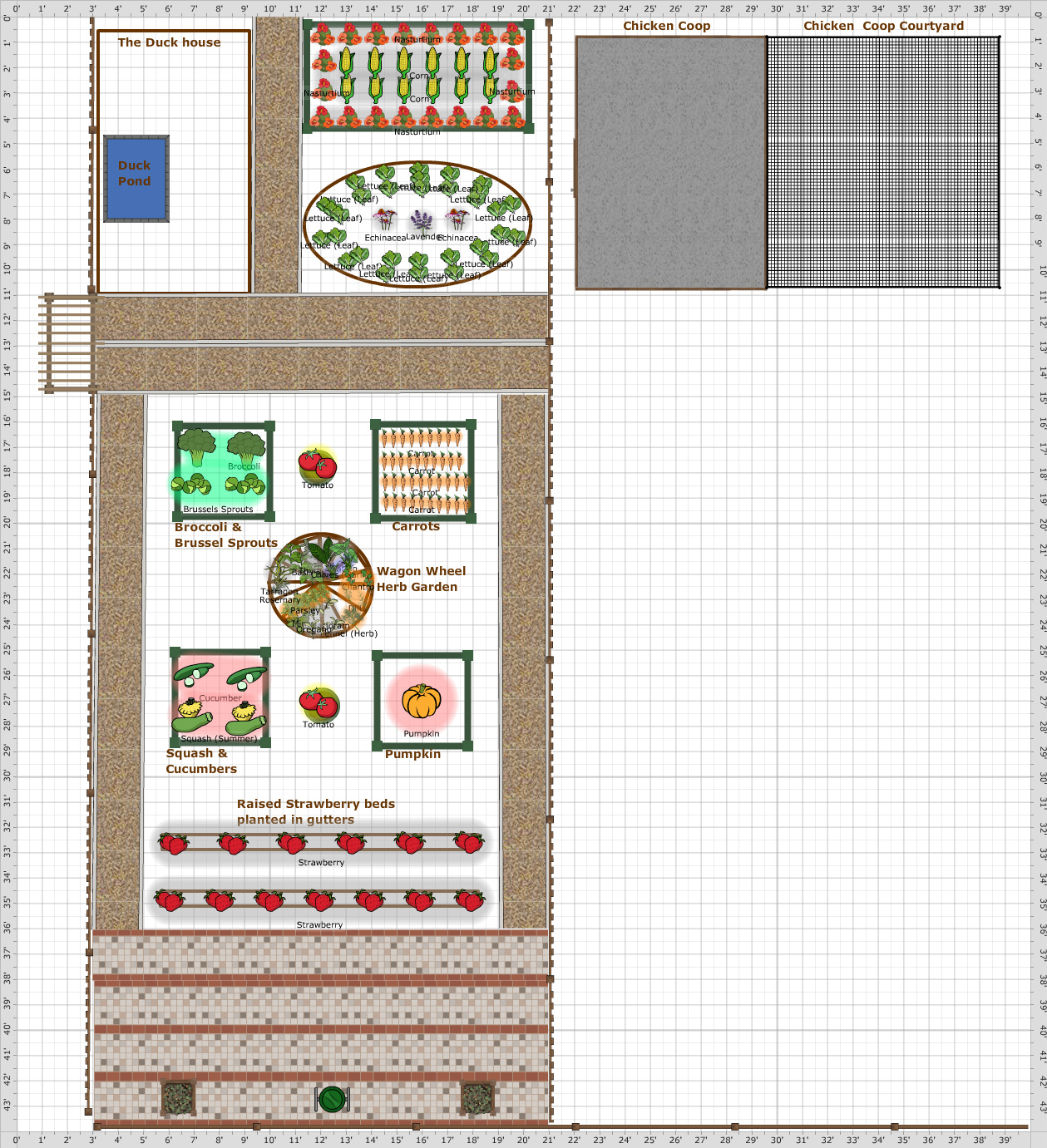Garden Plan - 2013: Tracy's