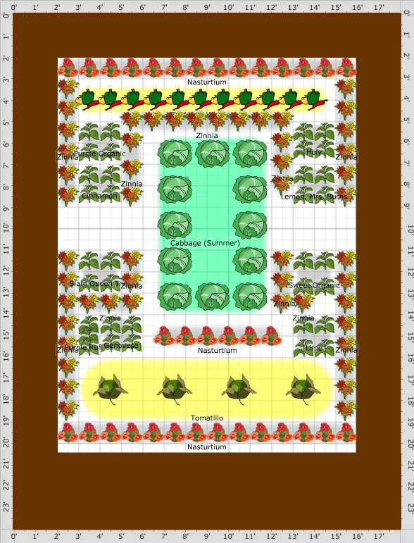Garden Plan - 2013: basil garden