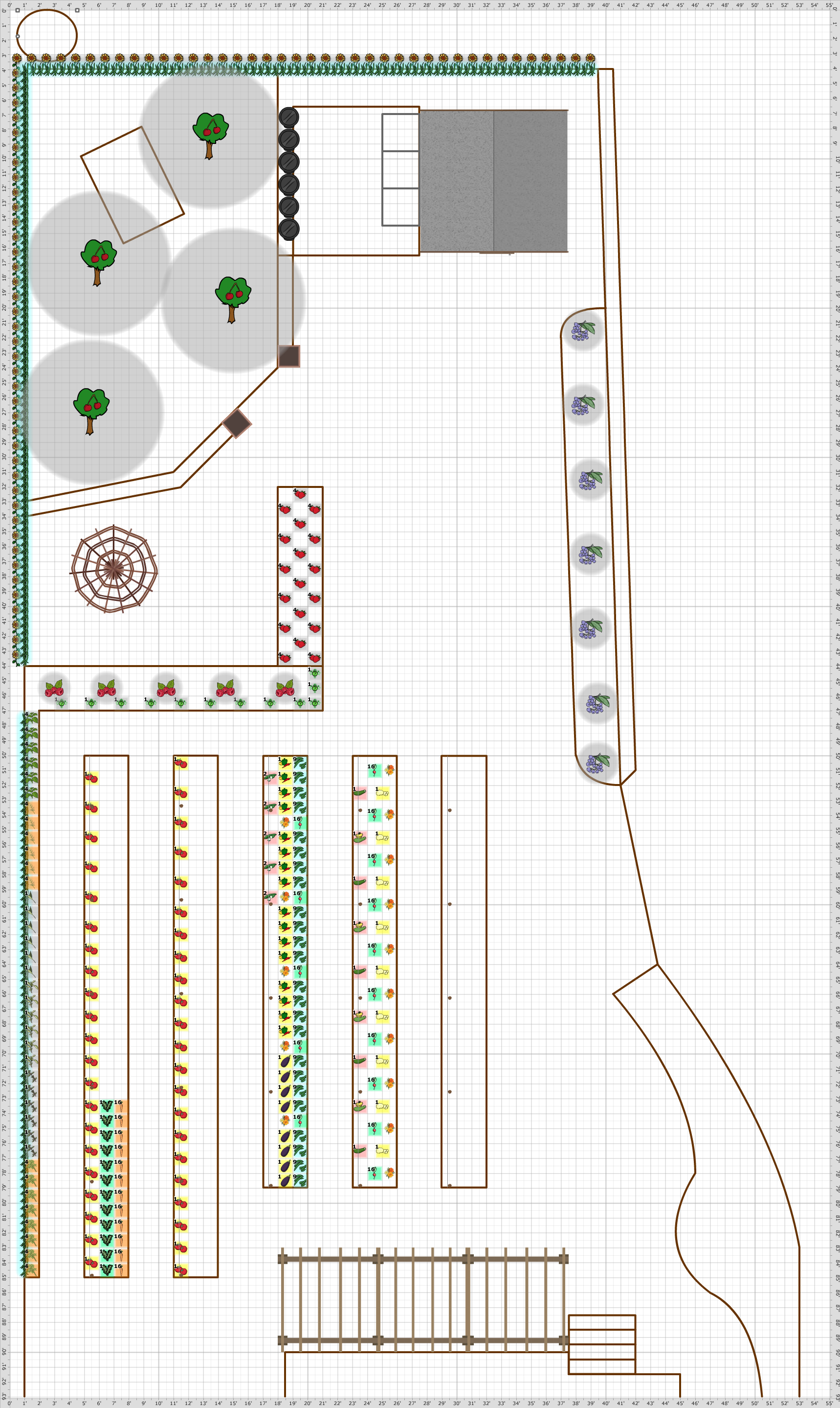 Garden Plan - 2013: Back to Earth Produce