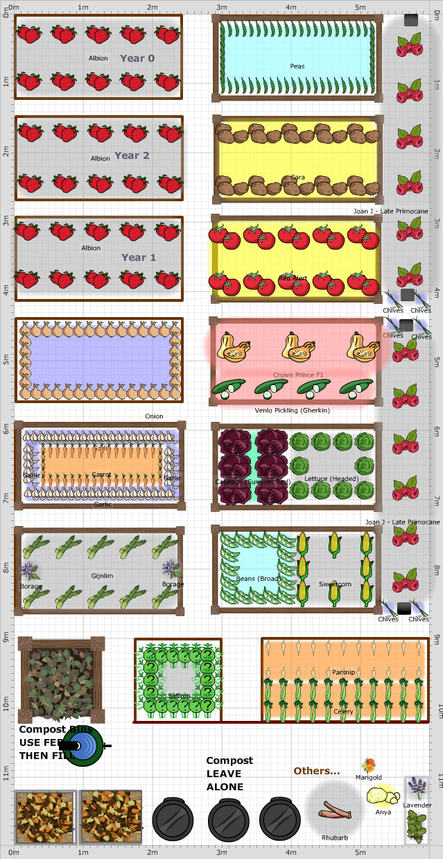 Garden Plan - 2014: allotment