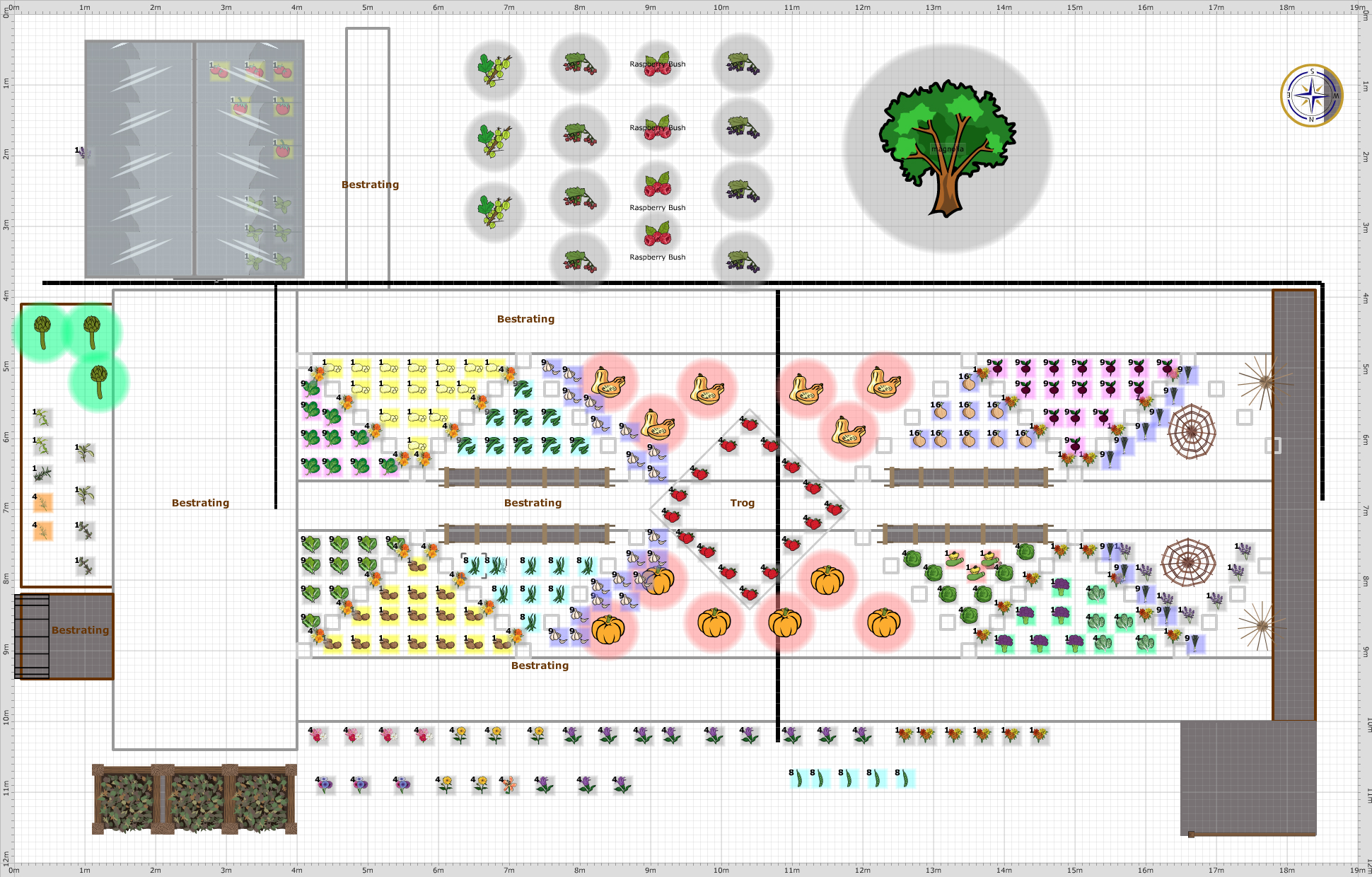 Garden Plan - 2013: Moestuin jaar 1