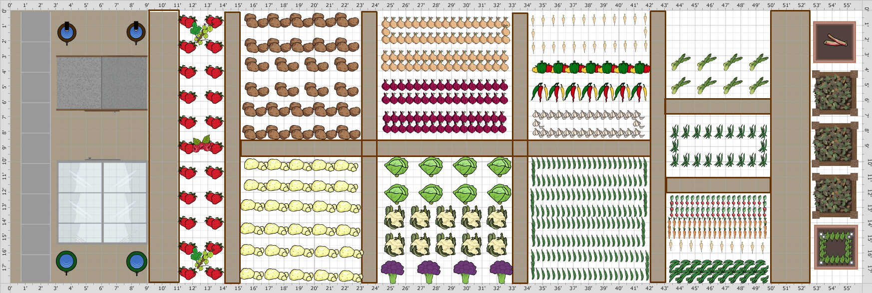 Garden Plan - 2014: Allotment