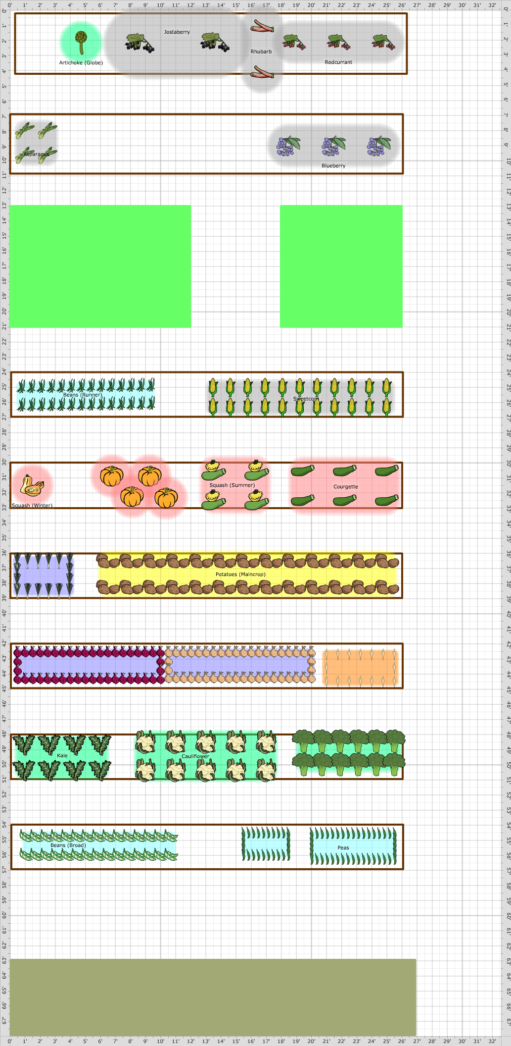Garden Plan - 2014: Veggie patch