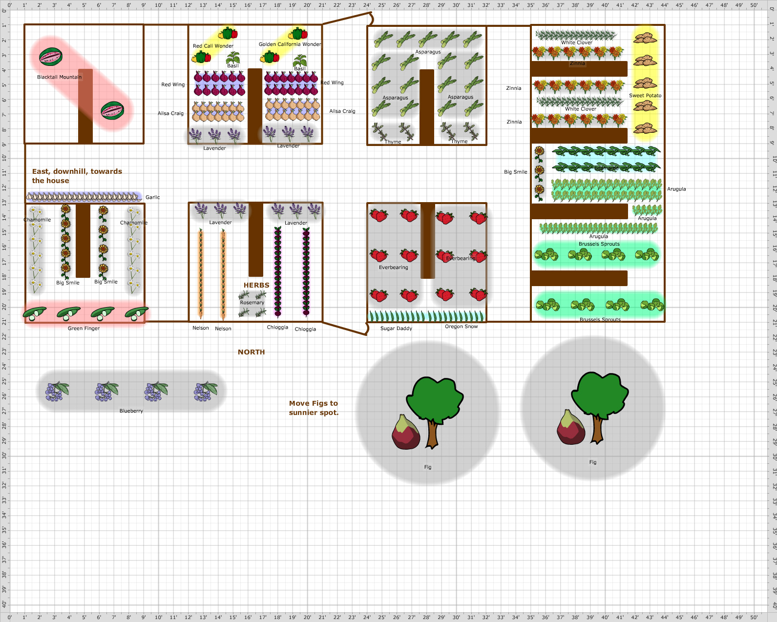 Garden Plan - 2014: Baldwin