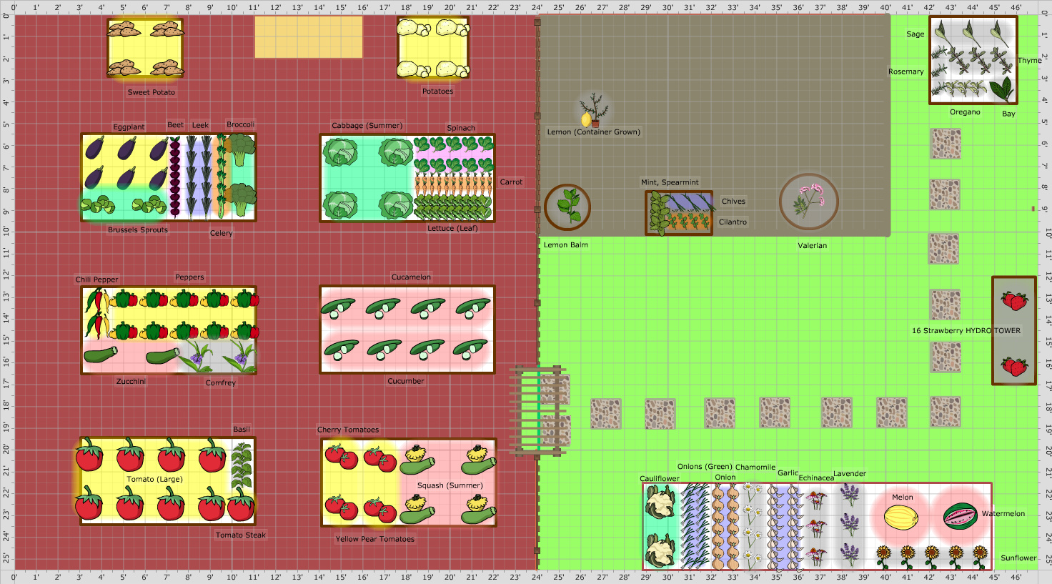 Garden Plan - 2014: Small Garden Pharmacy