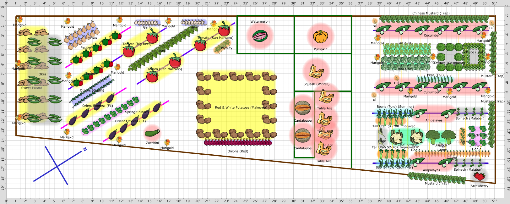 Garden Plan - 2014: Vegetable Garden