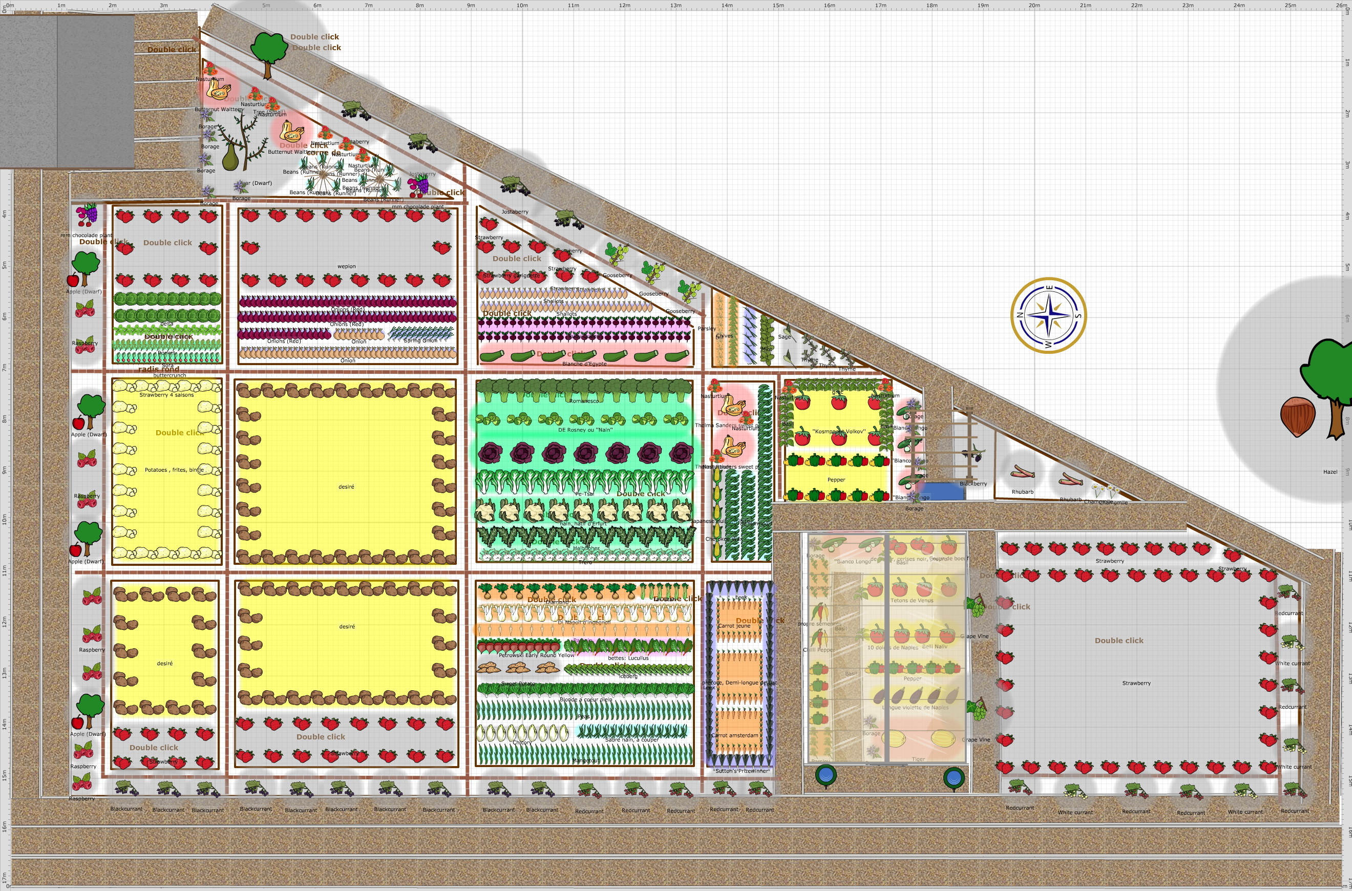 Garden Plan - 2014: potager 1