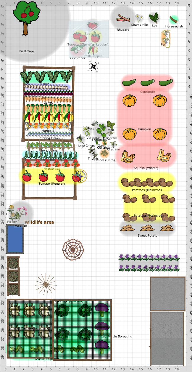Garden Plan - 2014: Allotment