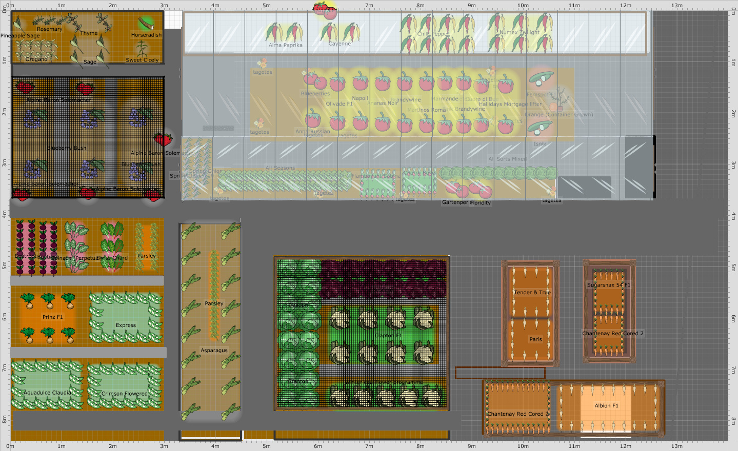 Garden Plan - 2015: Polytunnel