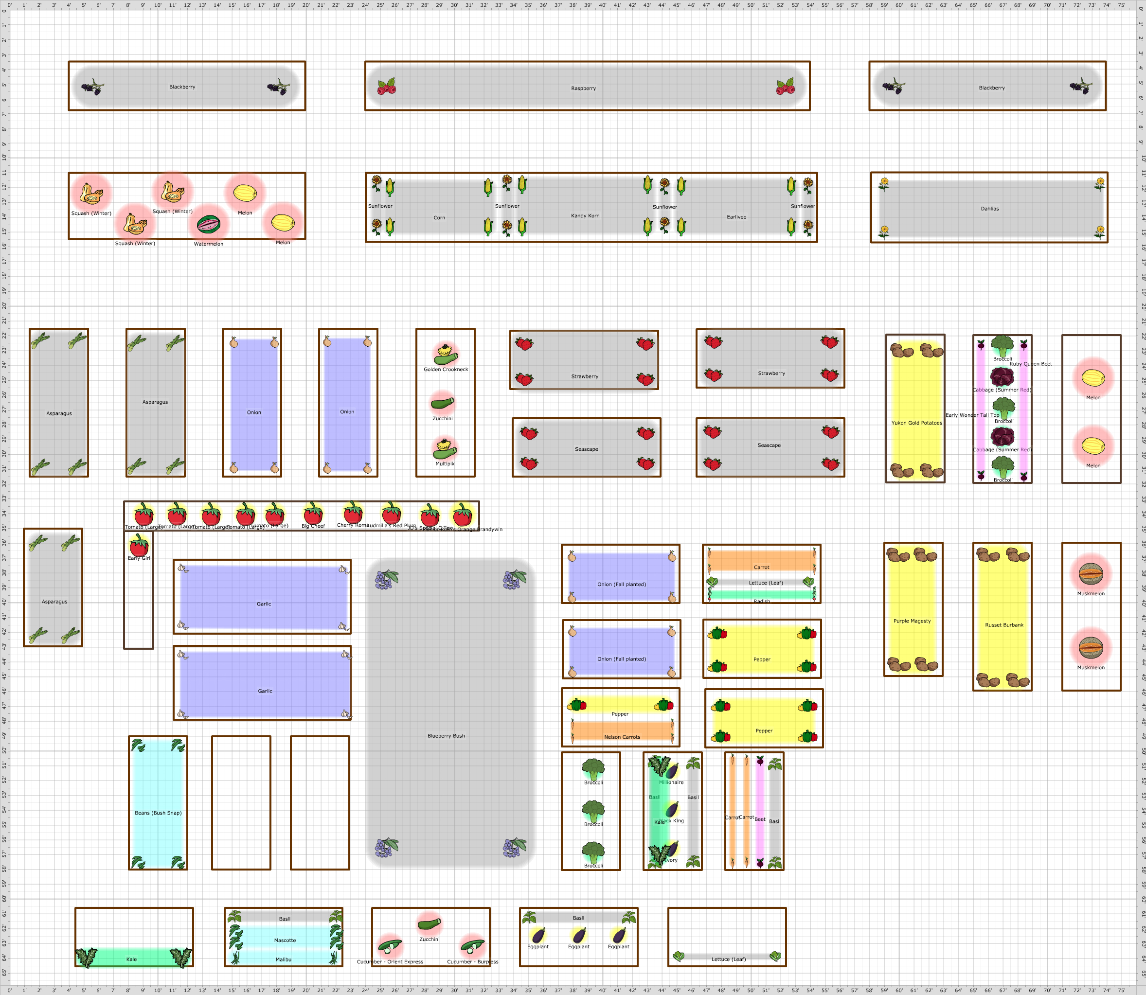 Garden Plan - 2015: Draft Plan with Expansion