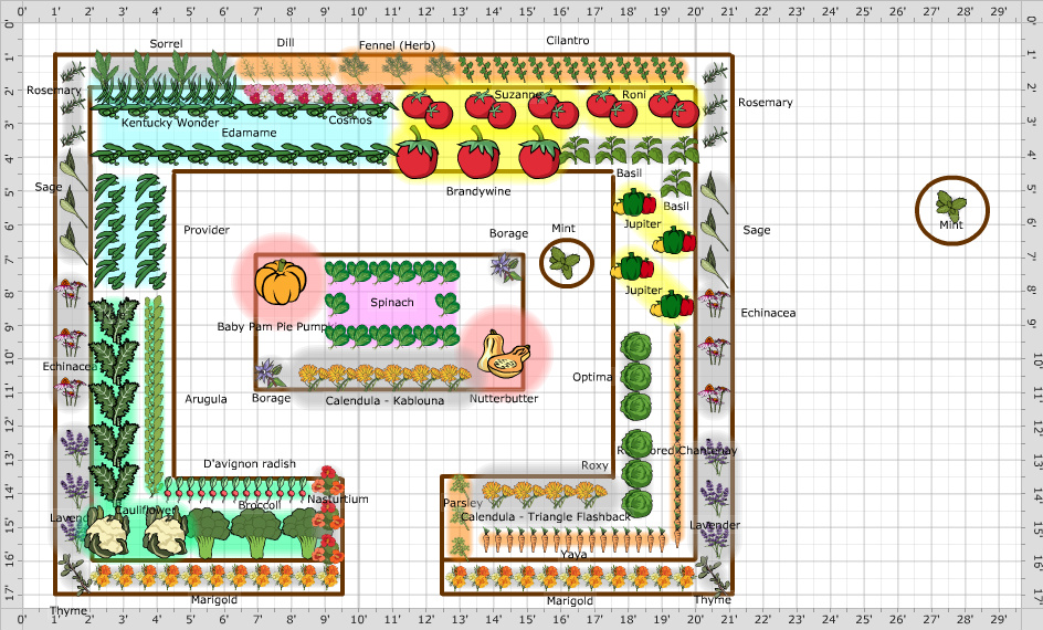 Garden Plan - 2015: Keating