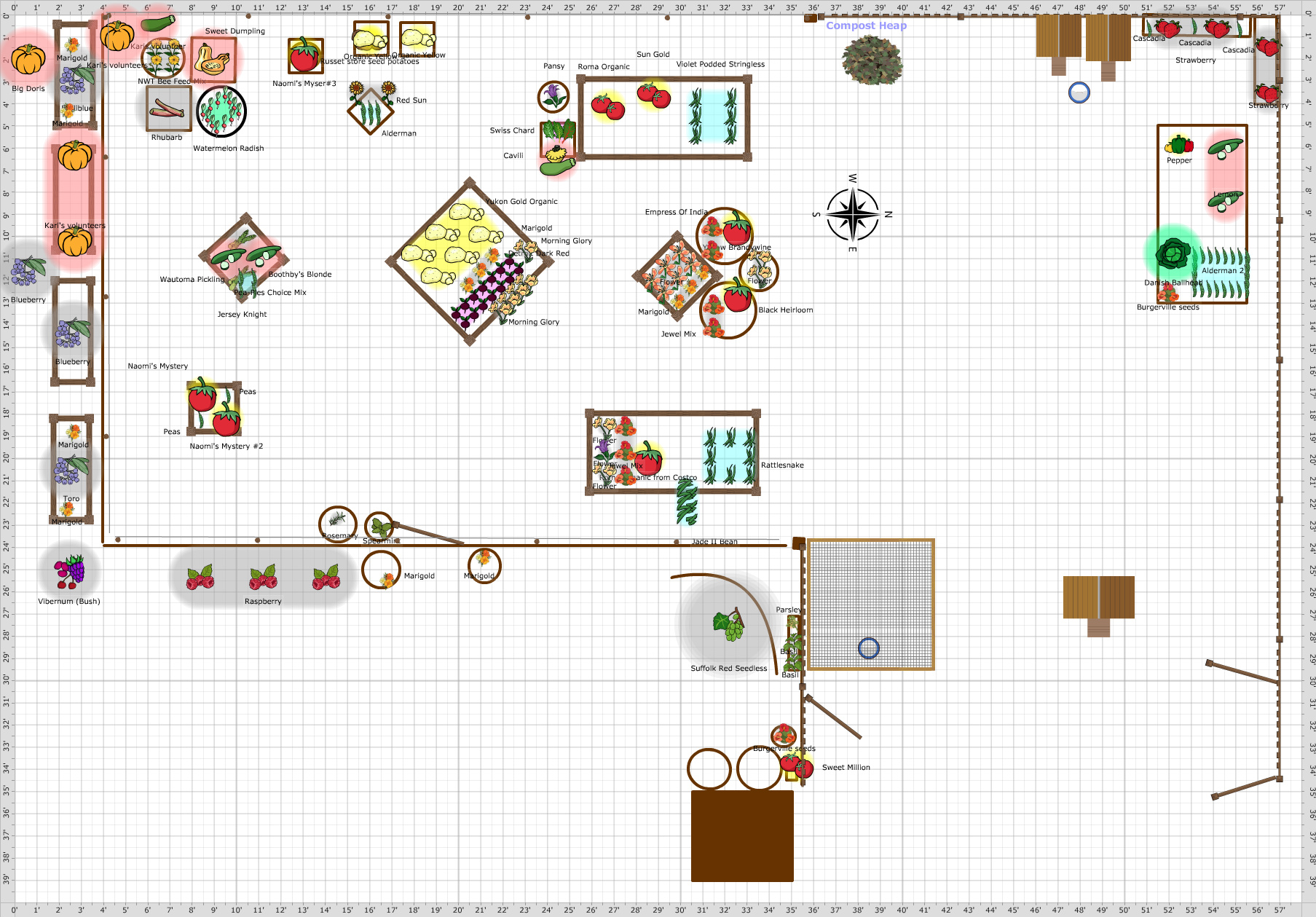 Garden Plan - Vegetable garden plan