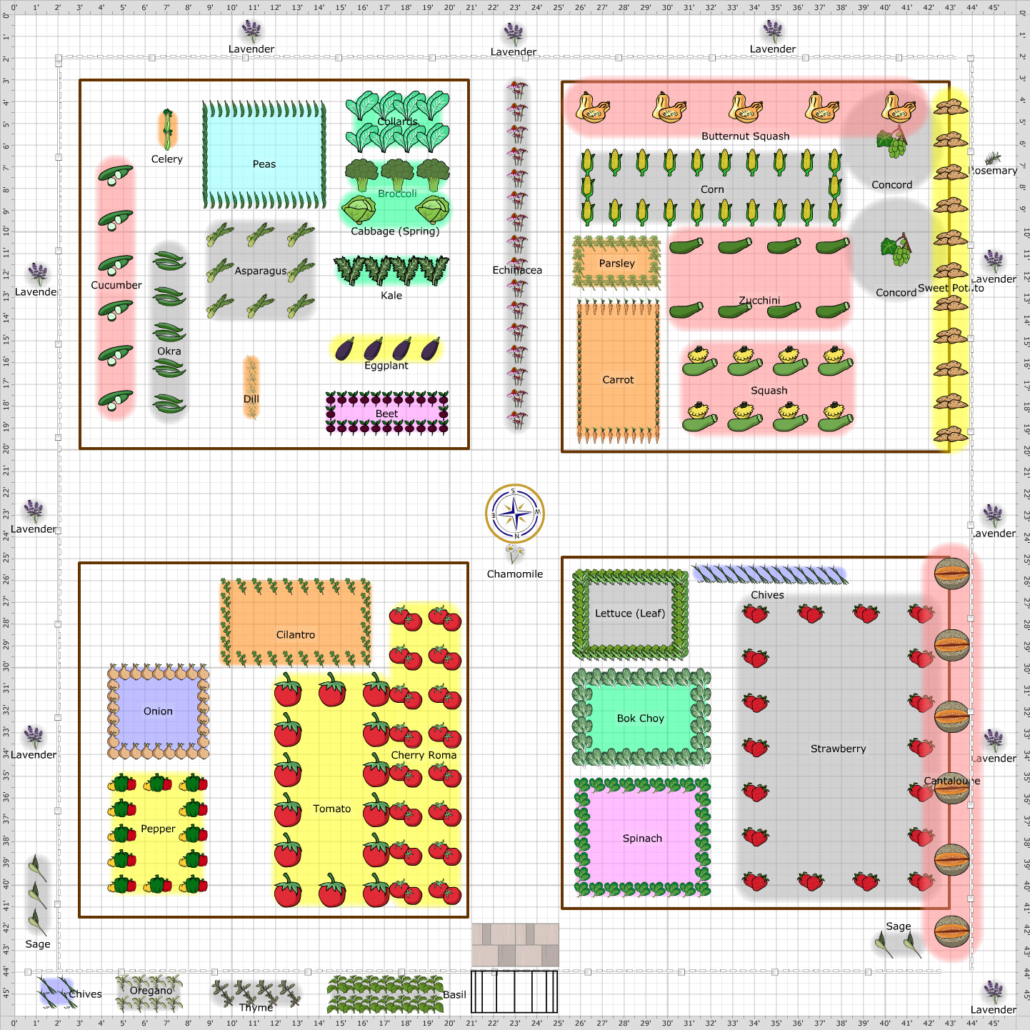 Garden Plan - 2015: Spring Garden