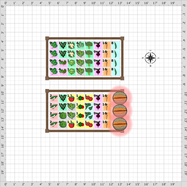 Garden Plan - 2015: Judith Slavin